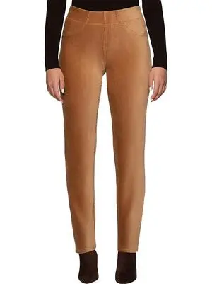 Hue Classic Corduroy Soft Stretch Knit Leggings Camel