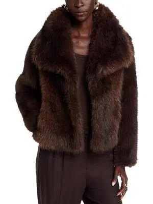 KOBI HALPERIN Kiera Faux Fur Coat