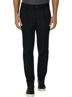 Boggi Milano Technical Wool B Tech Trousers - Black