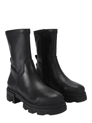 Kurt Geiger Stomp Sock Ankle Boots - Black