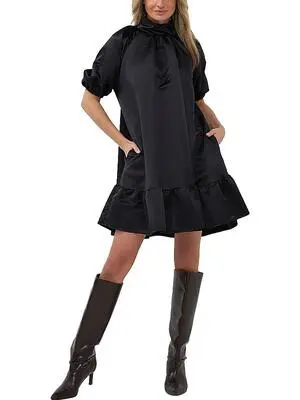 MARIELLE STOKKELAAR Grace Bow-tied Dress