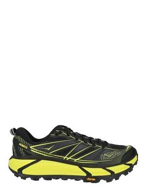 HOKA® Mafate Speed 2 Sneakers Size Textile Fibers, Synthetic Material - Black