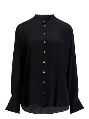 REALLY WILD Shirt Size Acetate, Silk - Black