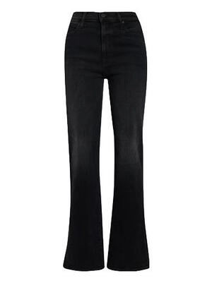 MOTHER Jeans Size Cotton, Modal, Polyester, Elastane - Black
