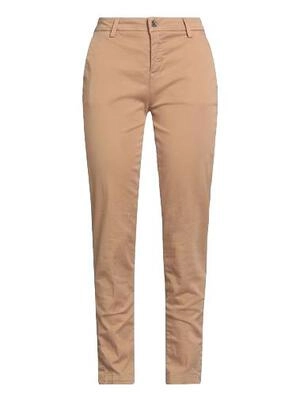 Liu Jo Pants Camel Size Cotton, Elastane - Beige