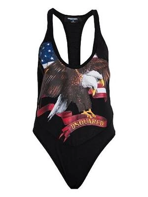 Dsquared2 Bodysuit Size Cotton - Black