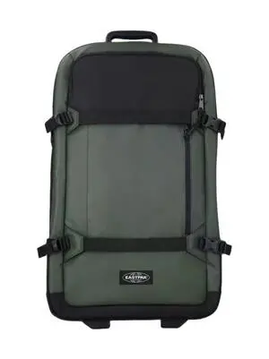 EASTPAK Medium Transit'r Pro Logo-patch Travel Trolley - Green