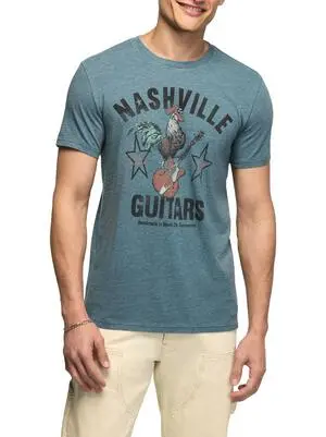 Lucky Brand Nashville Guitars Graphic Tee - Stargazer