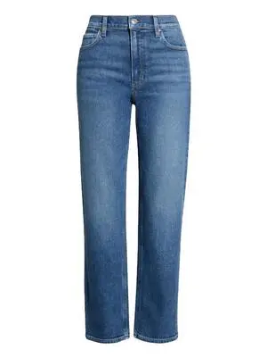 PAIGE Reece High Waist Ankle Slim Leg Jeans