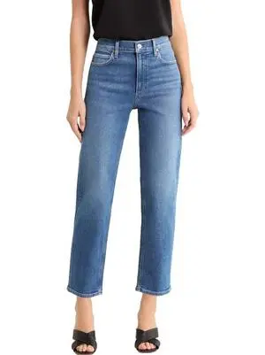 Paige Reece High Waist Ankle Slim Leg Jeans - Hackney