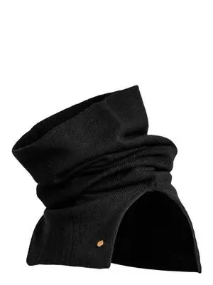 Natori Luxe Knit Luxe Knit Neckwarmer - Black