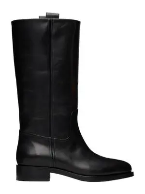 AeydĒ Theo Leather Boots - Black