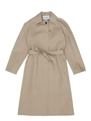 Alaïa Long-sleeved Belted Coat - No