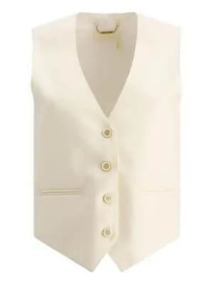Chloé Sleeveless Vest - White
