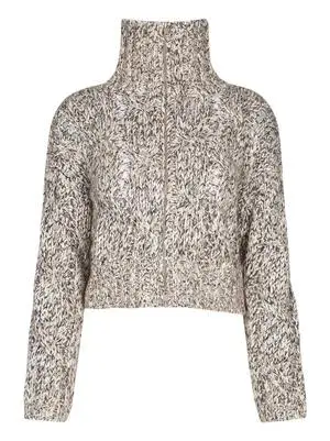 BRUNELLO CUCINELLI Brunello Cucinelli Long Sleeve Zip-Up Cardigan
