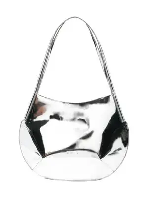 JIL SANDER Jil Sander	Logo Embossed Shoulder Bag Atlantic Deep