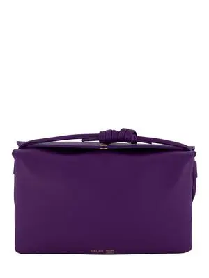 Celine Snap-closure Shoulder Bag - Purple
