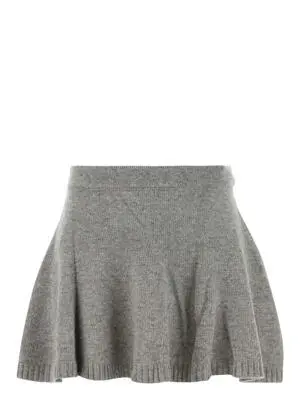Gimaguas Sindi Knitted Mini Skirt - Grey