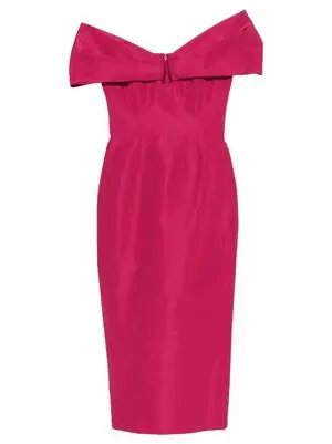 Carolina Herrera Short-sleeved Dress - Pink