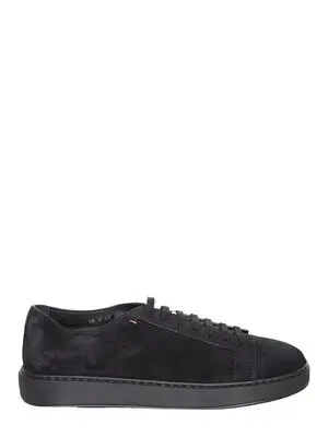 Santoni Lace-up Sneakers - Black