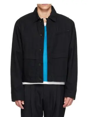 ENTIRE STUDIOS Hatch Single-breasted Casual Jacket - Black