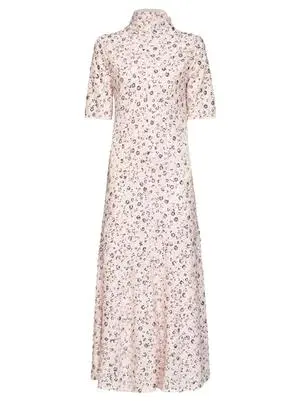 Rabanne Embellished Floral Midi Dress - No