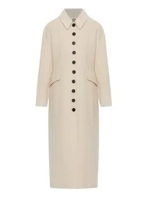 BY MALENE BIRGER Magdalena Buttoned Coat - No