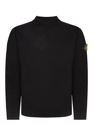 Stone Island Crew-neck Sweater - Black