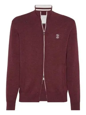Brunello Cucinelli High-neck Zip-up Cardigan - No