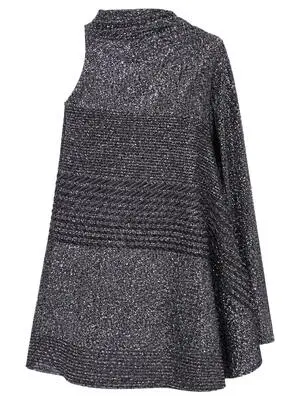 Missoni Missoni Embellished Mini Dress Gray