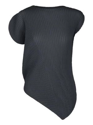 Issey Miyake Leaf Pleats - Deep Navy Blue