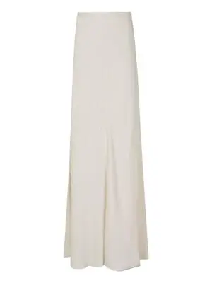 Alberta Ferretti High-waisted Skirt White