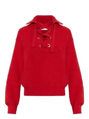 Isabel Marant Étoile Long-sleeved Sweater Red