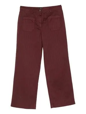 Etro Patch-pocket Trousers - Red