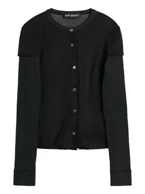 Our Legacy Knitted Long-sleeve T-shirt - Black