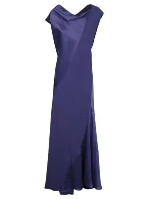 Alberta Ferretti Asymmetric-cut Dress - Blue