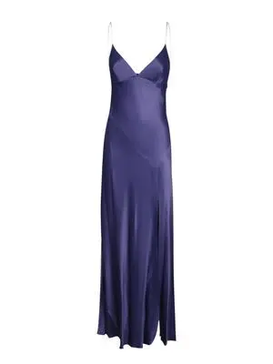 Alberta Ferretti Spaghetti-strap Dress - Blue