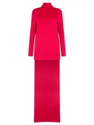 TOM FORD Long-sleeved Dress - Red