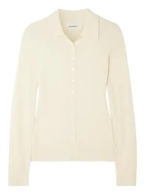 LISA YANG Ribbed Cashmere Cardigan