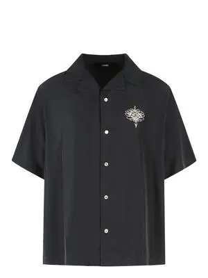 Amiri Lasso' Polyester Blend Shirt - Black