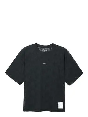 Satisfy Spacelace Sheer T-shirt - Black