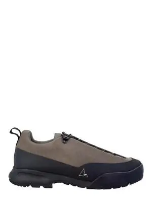 ROA Cingino Logo-print Panelled Hiking Sneakers - Brown