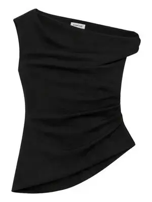 SIMKHAI Zerra Draped Asymmetrical Top