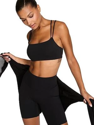 Victoria's Secret Vsx Elevate™ Strappy Sports Bra - Black