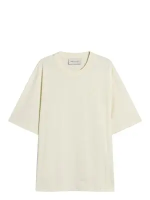 AMI Paris Tonal Big Adc T-shirt - Ivory