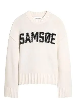 SAMSØE SAMSØE Sakeiku Samsøe Sweater - Egret