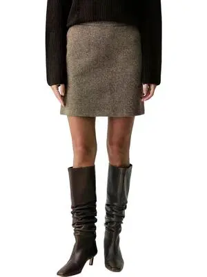 MARC O'POLO Tweed A-line Mini Skirt