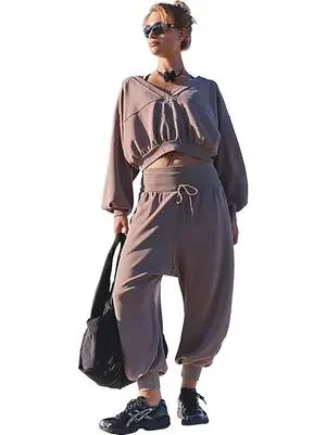 Free People Horizon Chaser Set Sandstorm