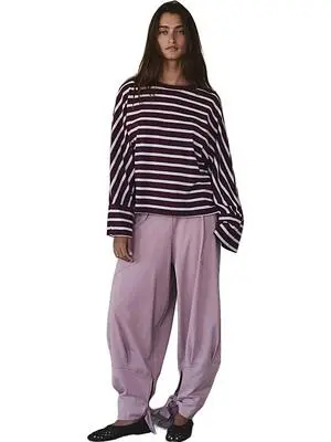 Free People Sutton Low-rise Pants - Adobe Rose