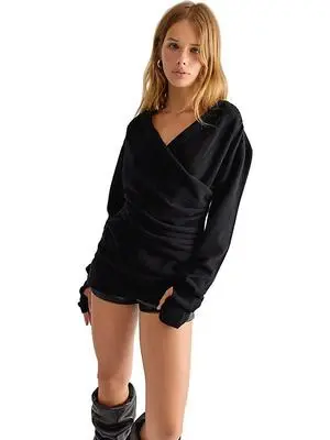 NICHOLAS K Opal Cashmere Sweater - Black